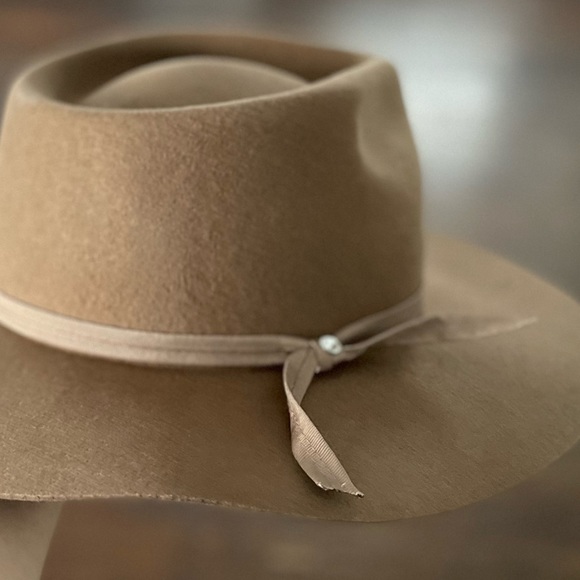 Accessories | The Kennedy Taupe Wool Panama | Poshmark